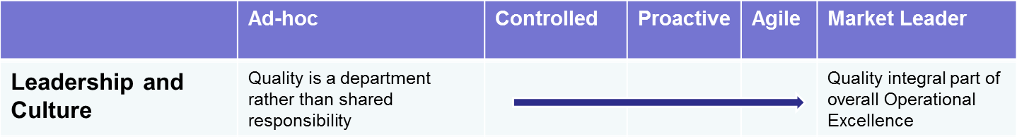 Where Are You in Your Quality Management Maturity?