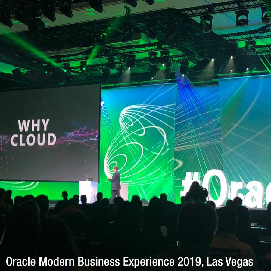 Oracle Modern Business Summit: Solidly in the Cloud