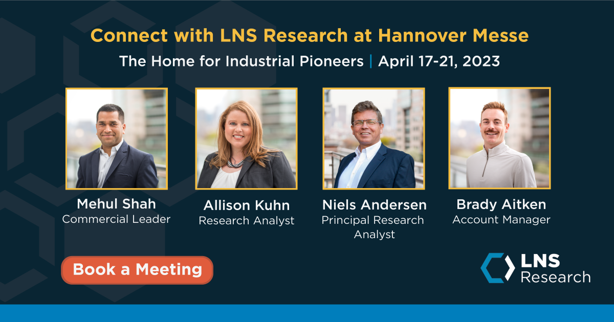 Join LNS Research at Hannover Messe 2023